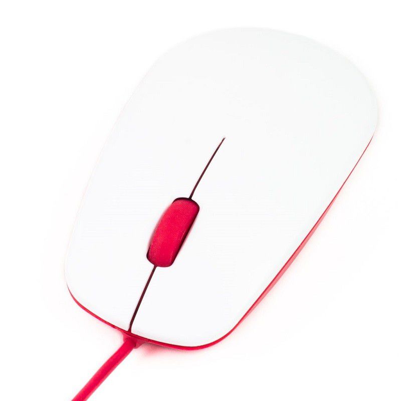 Official Raspberry Pi Mouse - Red/White